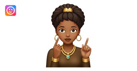 Black Girl With Middle Finger Emoji Ai Emoji Generator