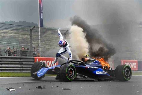 Logan Sargeant Involved In Huge Crash During Dutch Gp Practice Total Motorsport