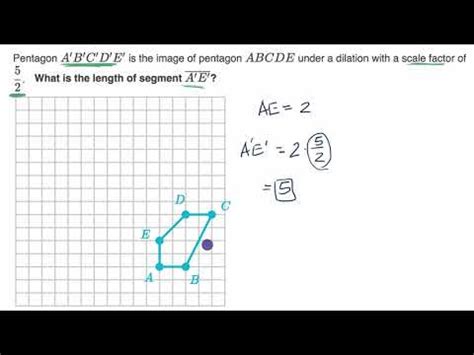 Dilations Scale Factor Video Dilations Khan Academy