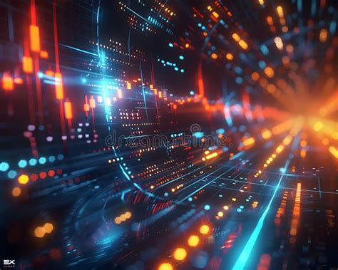 3d Illustration Of A Super Detailed Hyper Realistic Virtual Data