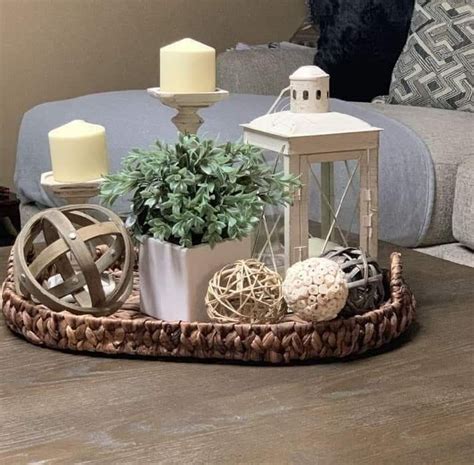 Rustic Tray Decor For Your Living Room Table