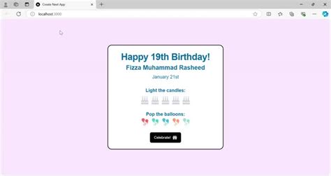 Fizza Muhammad Rasheed On Linkedin 30days30projects Nextjs