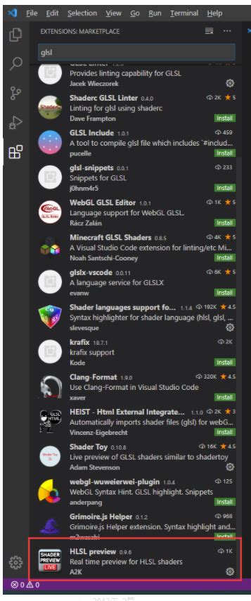 【shader学习随笔】00 Shadertoy到vscodevscode如何引用shader库文件 Csdn博客