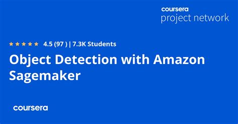 Object Detection With Amazon Sagemaker Coursya