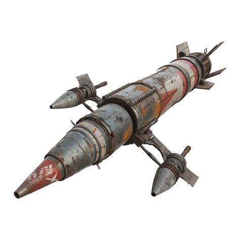 AI Generated Rocket Launcher Isolated On Transparent Background PNG