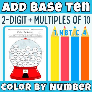 Double Digit Adding With Base Ten Teaching Resources TPT