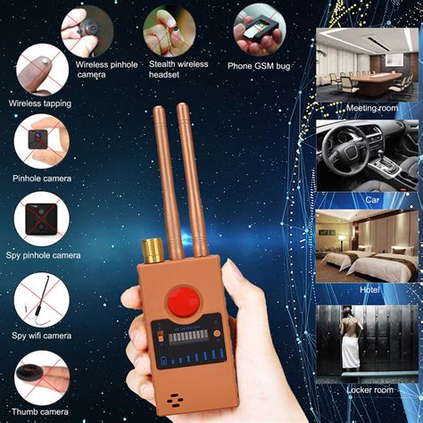 RF Signal Hidden Spy Camera Detector Wifi Secret GPS Audio GSM Mobile Micro Cam Anti Candid Bug