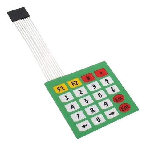 Teclado Matricial Membrana 4x5 Para Arduino 20 Teclas Smartcomp Seu Fornecedor Confiável