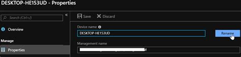 Intune You Can Now Rename Windows Devices From The Intune Portal