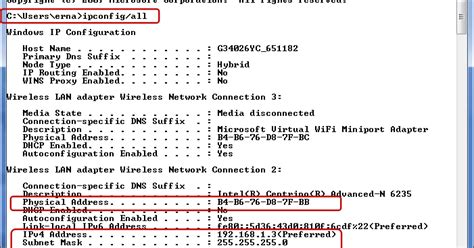 Erna S Blog Cara Cek MAC Address Dan IP Address Pada Android Dan Windows Serta Cek Versi Android