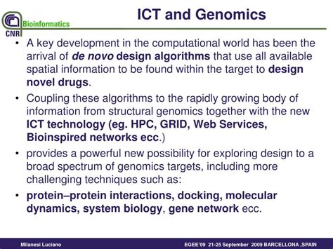Ppt Bioinformatics Grid And Hpc Challenges In Biomedicine And
