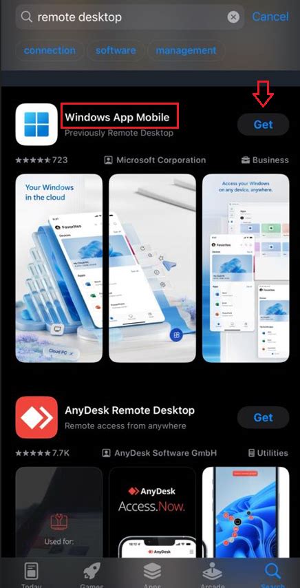 How To Use Windows App Mobile On Ios Phone To Connect To Windows Machine Greencloud Documentation