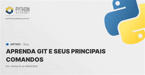Aprenda Git E Seus Principais Comandos
