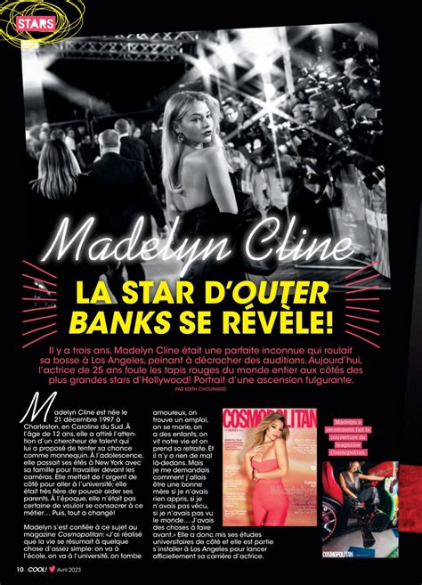 madelyn cline cool canada april 2023 issue celebmafia