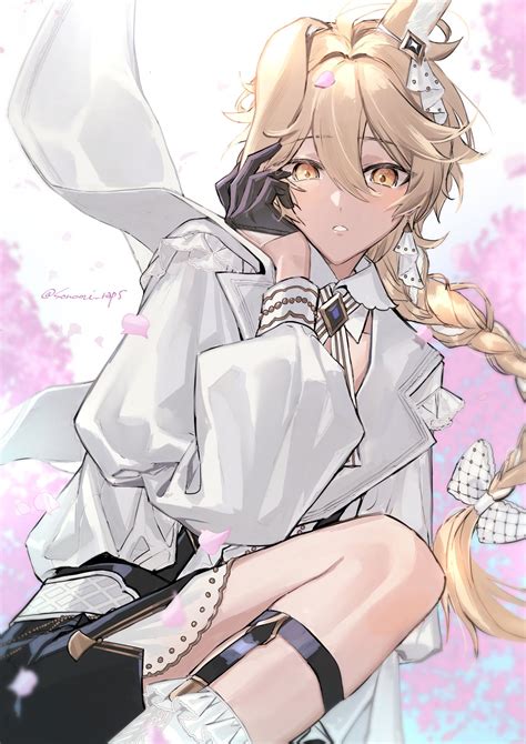 Aether Genshin Impact Drawn By Sonomi Danbooru