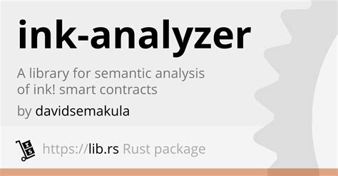 Ink Analyzer Unregulated Finances In Rust Lib Rs