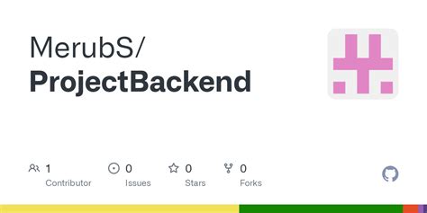 Github Merubsprojectbackend