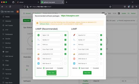 Install And Use AaPanel On Rocky Linux AlmaLinux CloudSpinx