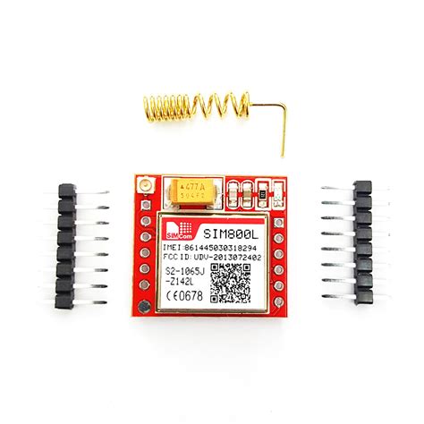 módulo gprs gsm sim800l com antena autocore robótica arduino em