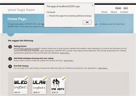 Drag N Drop File Uploads In Asp Net MVC Application Using DropzoneJS Coding Defined