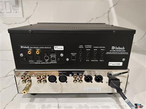 Mcintosh C8 Preamp With Da2 Dac Card Photo 5234281 Us Audio Mart