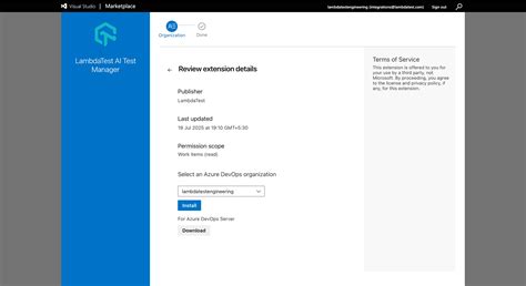 Lambdatest Azure Devops App Lambdatest