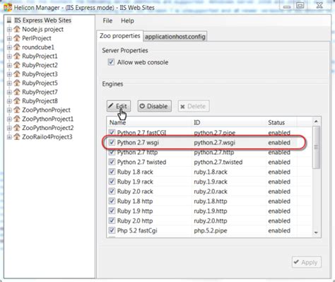 Running Django On Windows With Performance Tests Helicon Tech Blog