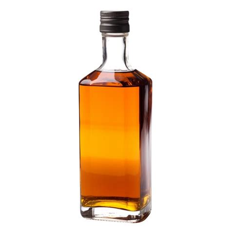 Premium Photo A Bottle Of Whiskey Isolated On White Background