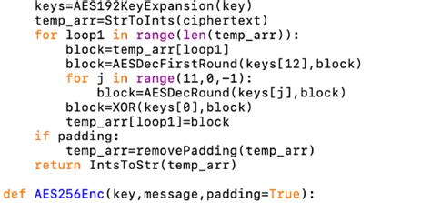 AES In Python