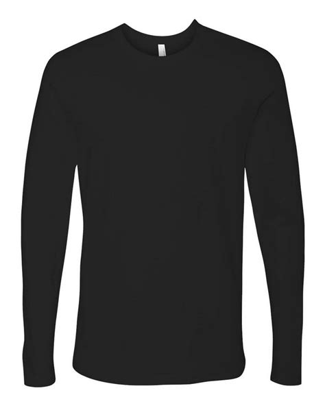 Next Level Apparel Premium Fitted Long Sleeve T Shirt T Shirtwholesaler Com