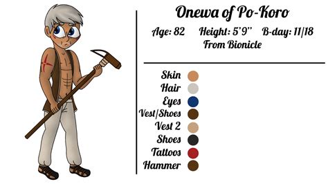 Onewa Reference Bionicle By Catatouilleplus On Deviantart