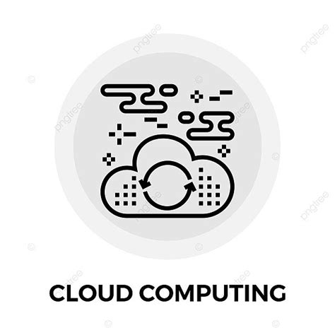 Cloud Computing Icon System Data Mobile Vector System Data Mobile