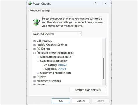 How To Fix A Missing System Cooling Policy On Windows