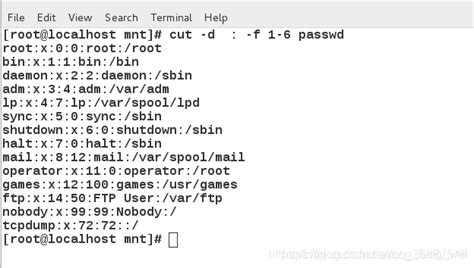 Shell常用命令 Cut命令详解shell Cut 分隔符 Csdn博客