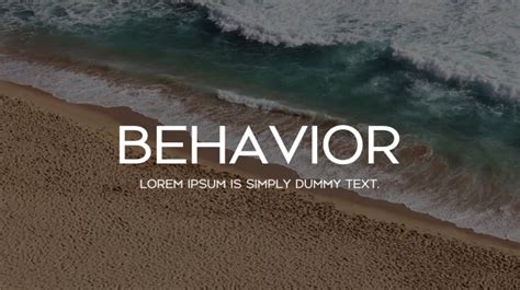 Behavior Font Download Free For Desktop And Webfont