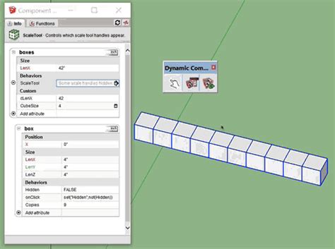 Hiding A Nested Component Dynamically OnClick SketchUp SketchUp Community