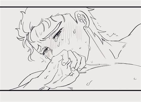 Rule 34 1boy Blush Blush Gay Implied Sex Jojos Bizarre Adventure