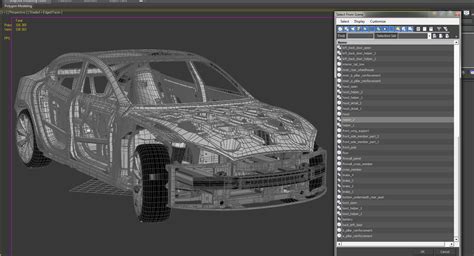 3d Tesla Model S Frame And Chassis 3d Molier International