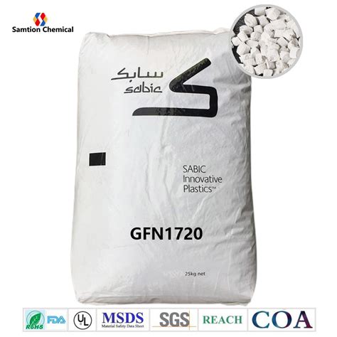 Sabic Noryl Gfn1720 Polyphenylene Ether Resin 20 Glass Fiber Reinforced