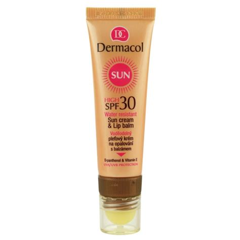 Dermacol Sun Water Resistant Water Resistant Sun Face Cream With Lip