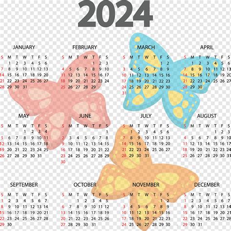 Kalender 2024 Png Pngwing
