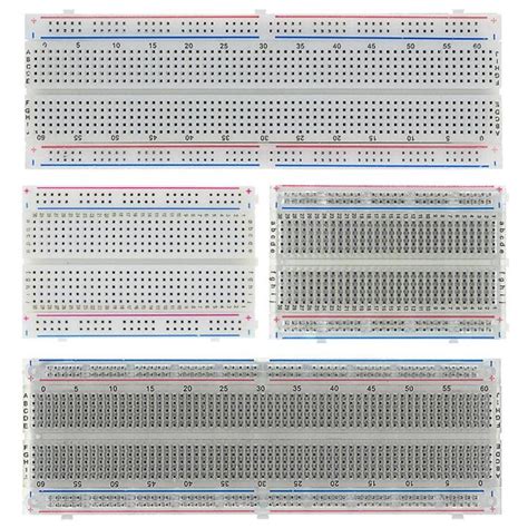 400 830 Points Breadboard 830 Points Breadboard Mb 102 Solderless Pcb Test Board 400 Hole