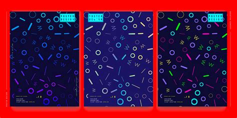 창의적인 이벤트에 대 한 추상 크리에이 티브 포스터를 설정 합니다 블루 컬러와 표준 A3 세로 형식입니다 서식 파일 미래 커버입니다 평면 벡터 일러스트 Eps 10 0명에