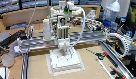 This Machine Automatically Threads Beautiful String Art Arduino Blog