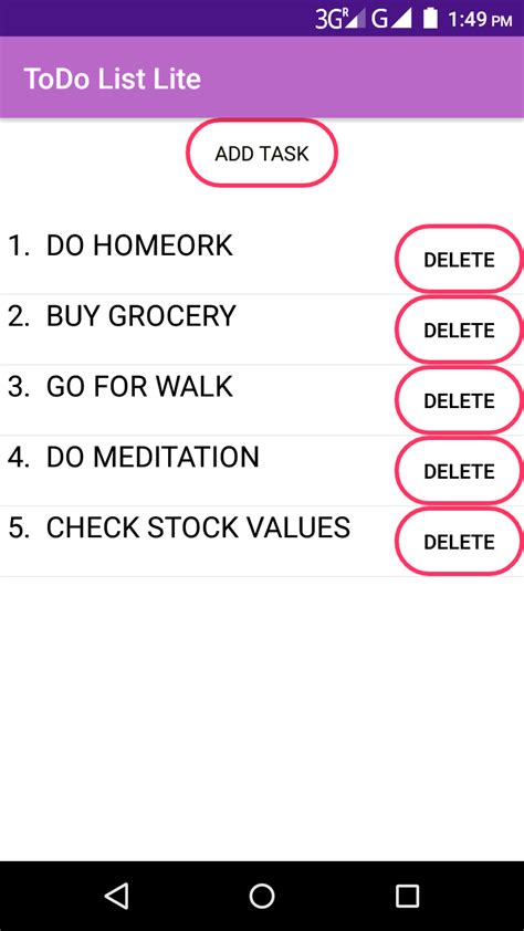 To Do List App Task Manager App On Amazon Appstore