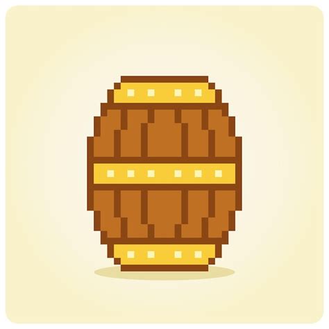 Barrel Pixel Art Images Free Download On Freepik