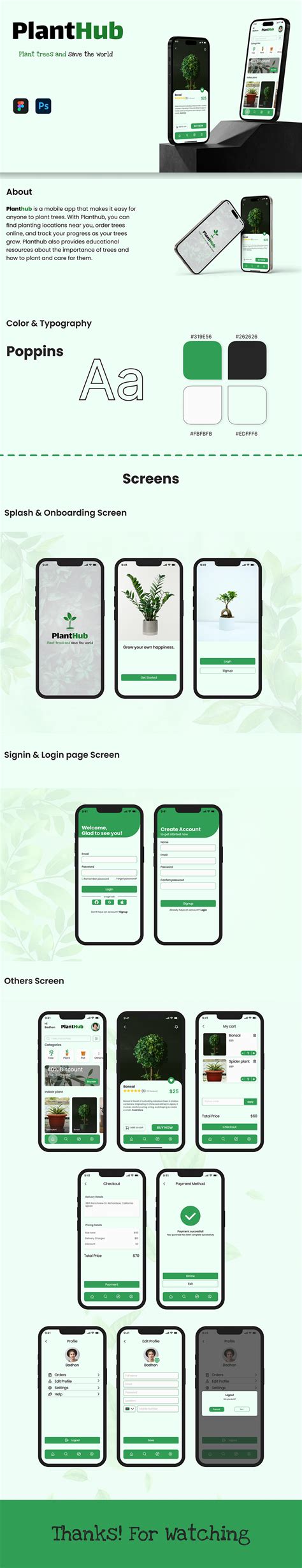 Tree Plantation Mobile App UI Design Behance Tree Plantation Mobile App UI Design Behance