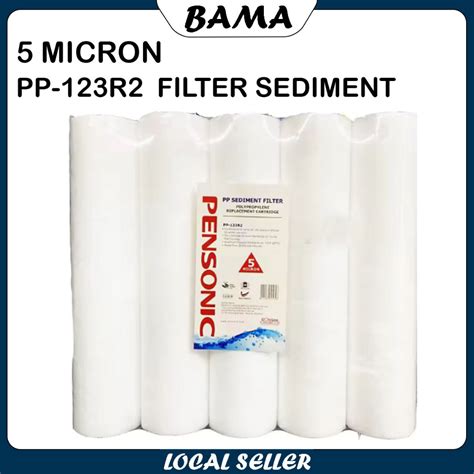 Bama Pensonic Polypropylene Replacement Cartridge Pp Sediment Filter Pp 123 10 Water Filter
