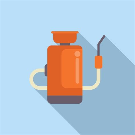 Premium Vector Orange Manual Pump Sprayer For Spraying Liquid In The