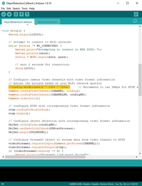 Object Detection — Ameba Arduino Aiot Documentation V11 Documentation
